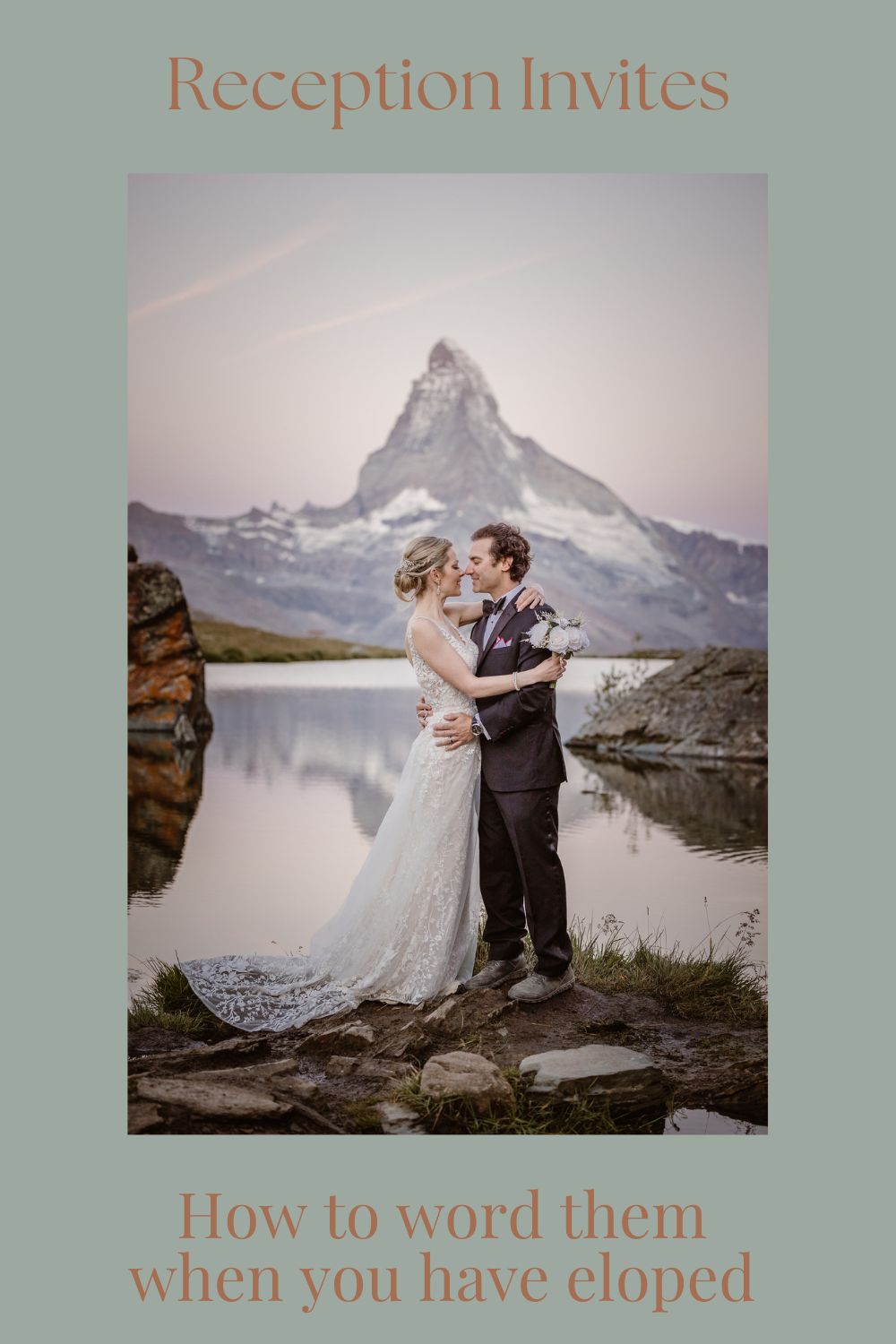 How to Word Reception Invites When You've Eloped